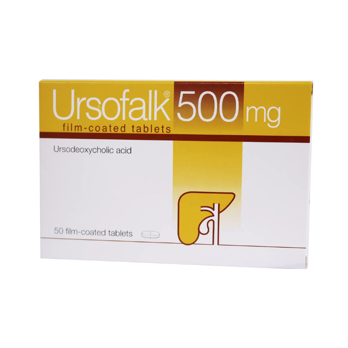 Buy Ursofalk 500mg Film-Coated 50 Tablets online at best price in the UAE | Life Pharmacy
